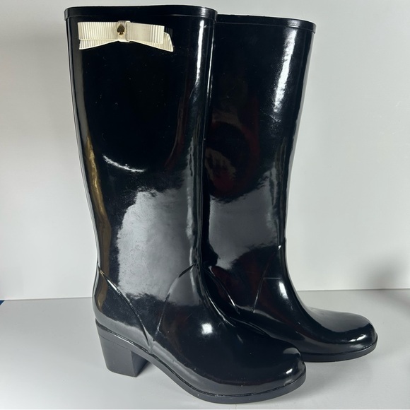 kate spade | Shoes | Kate Spade New York Raylan Bow Rainboots Womens 9 ...